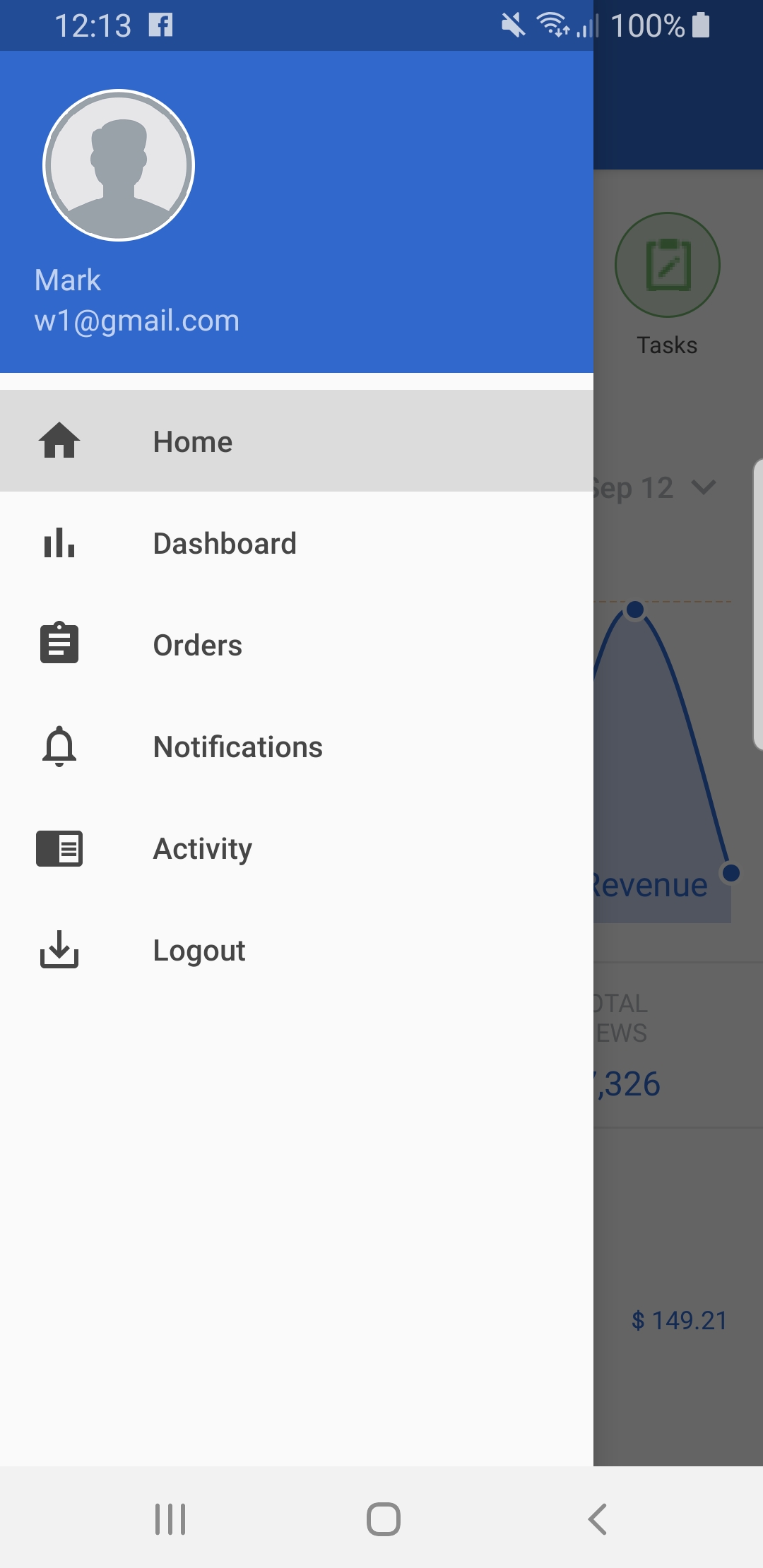 Android Dashboard App Template in Kotlin | Download | Instakotlin