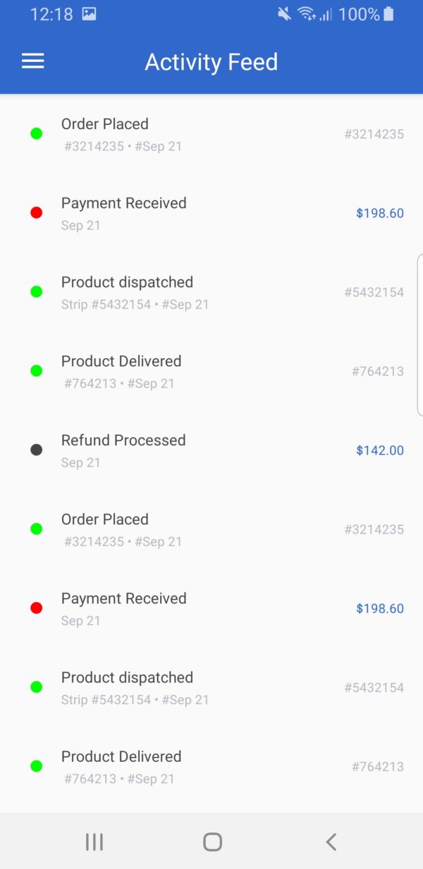 Android Dashboard App Template in Kotlin | Download | Instakotlin