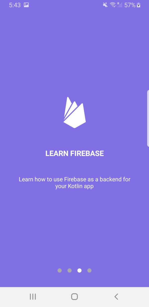 Android Starter Kit with Firebase - instakotlin
