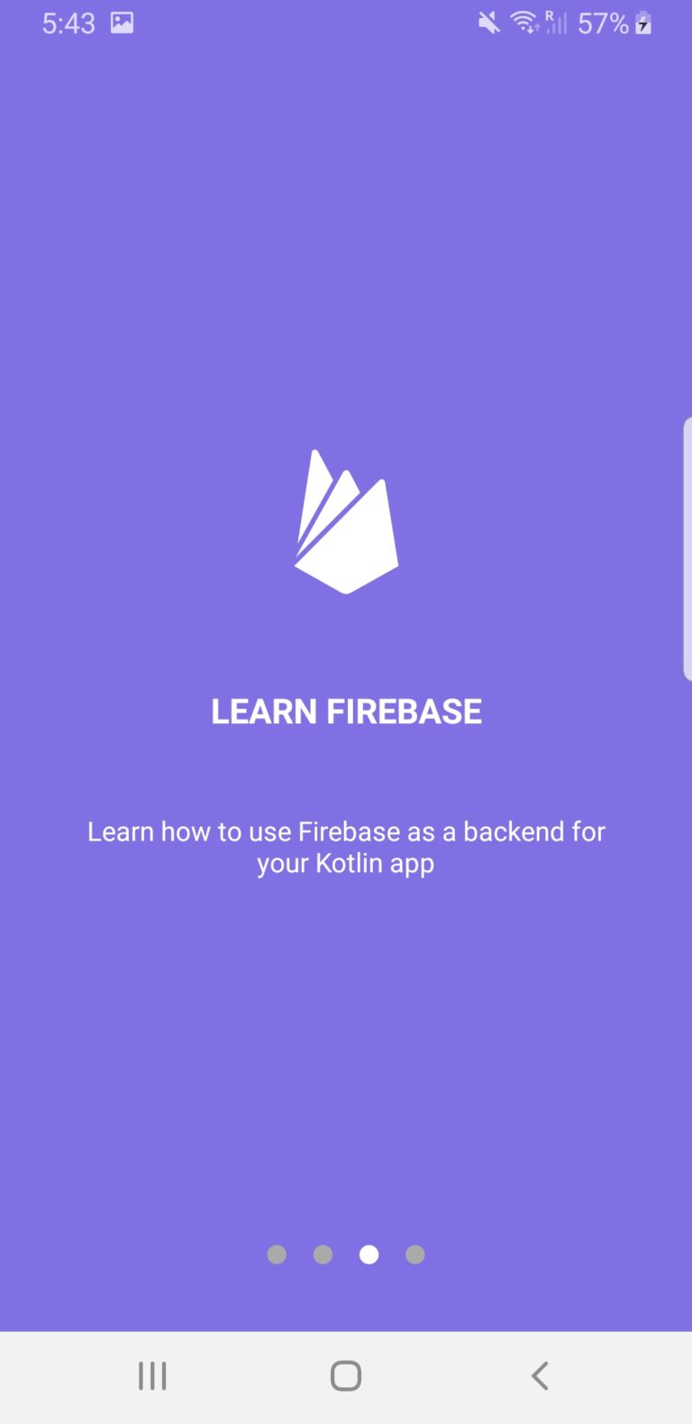 Android Starter Kit with Firebase - instakotlin