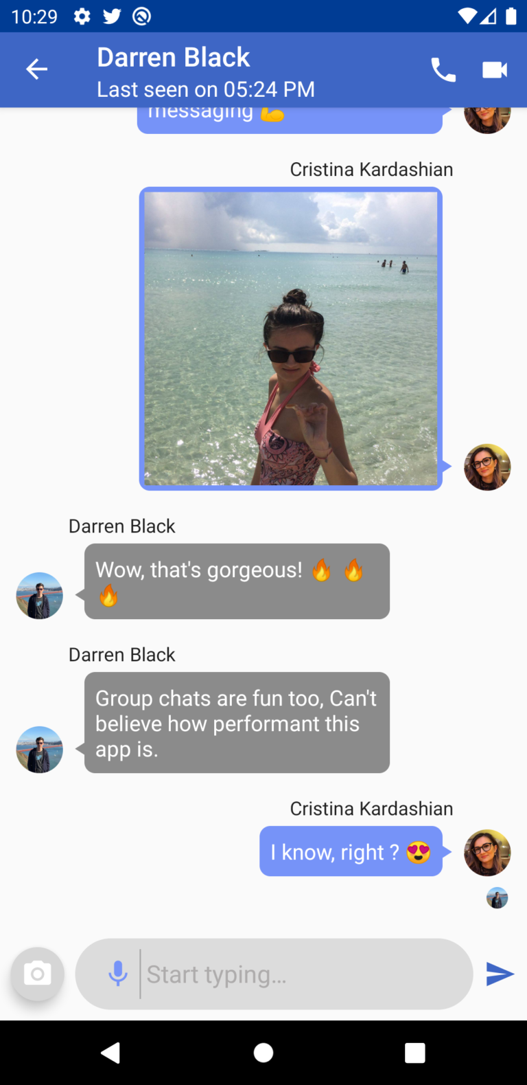 Android Chat App Template in Kotlin with Firebase Backend | Download