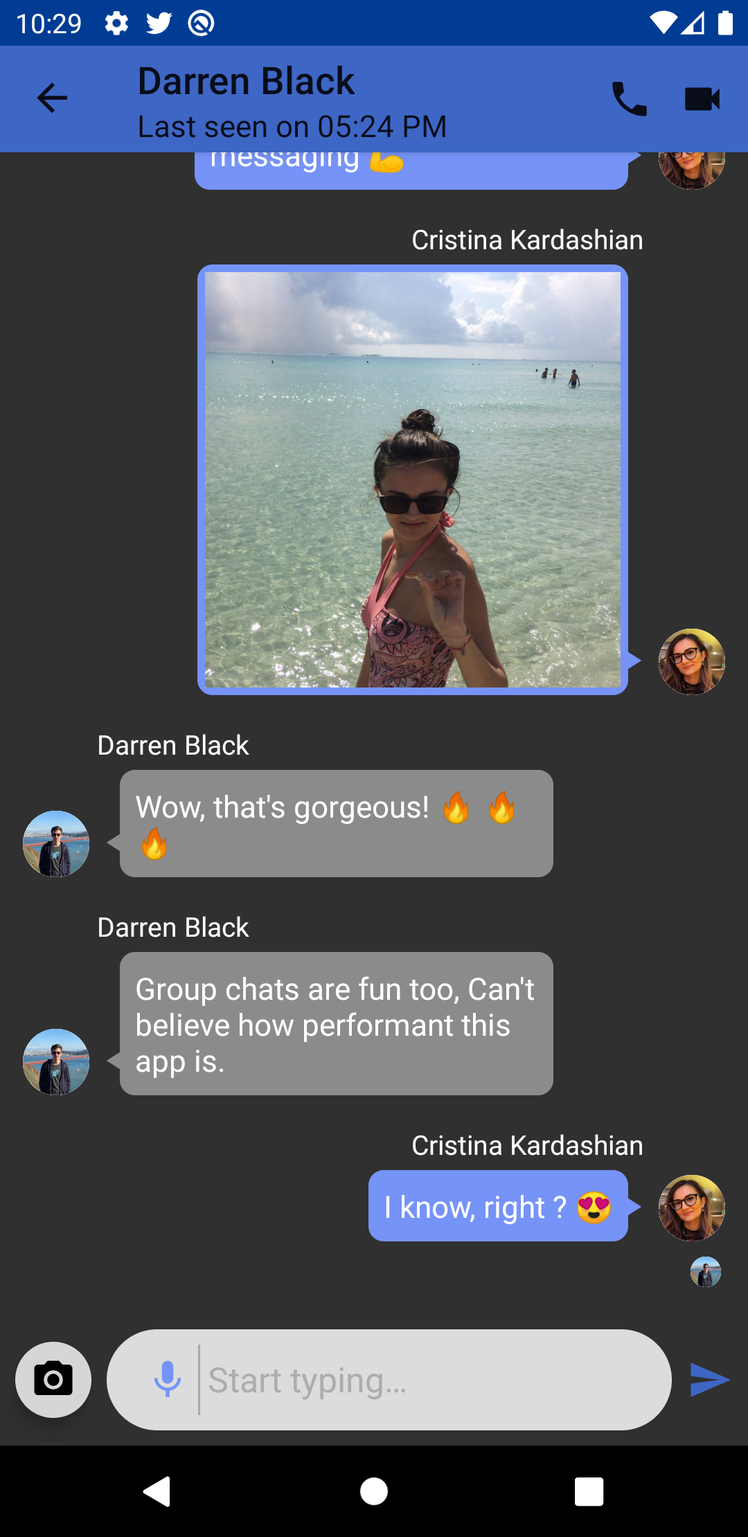 Android Chat App Template in Kotlin with Firebase Backend | Download