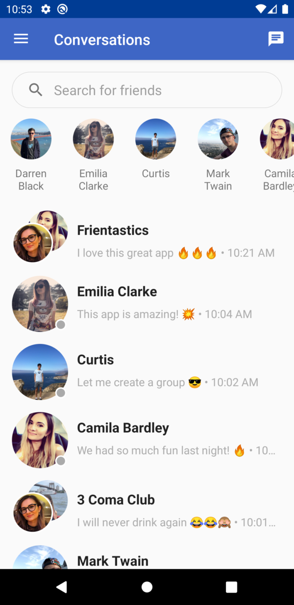 Android Chat App Template in Kotlin with Firebase Backend | Download