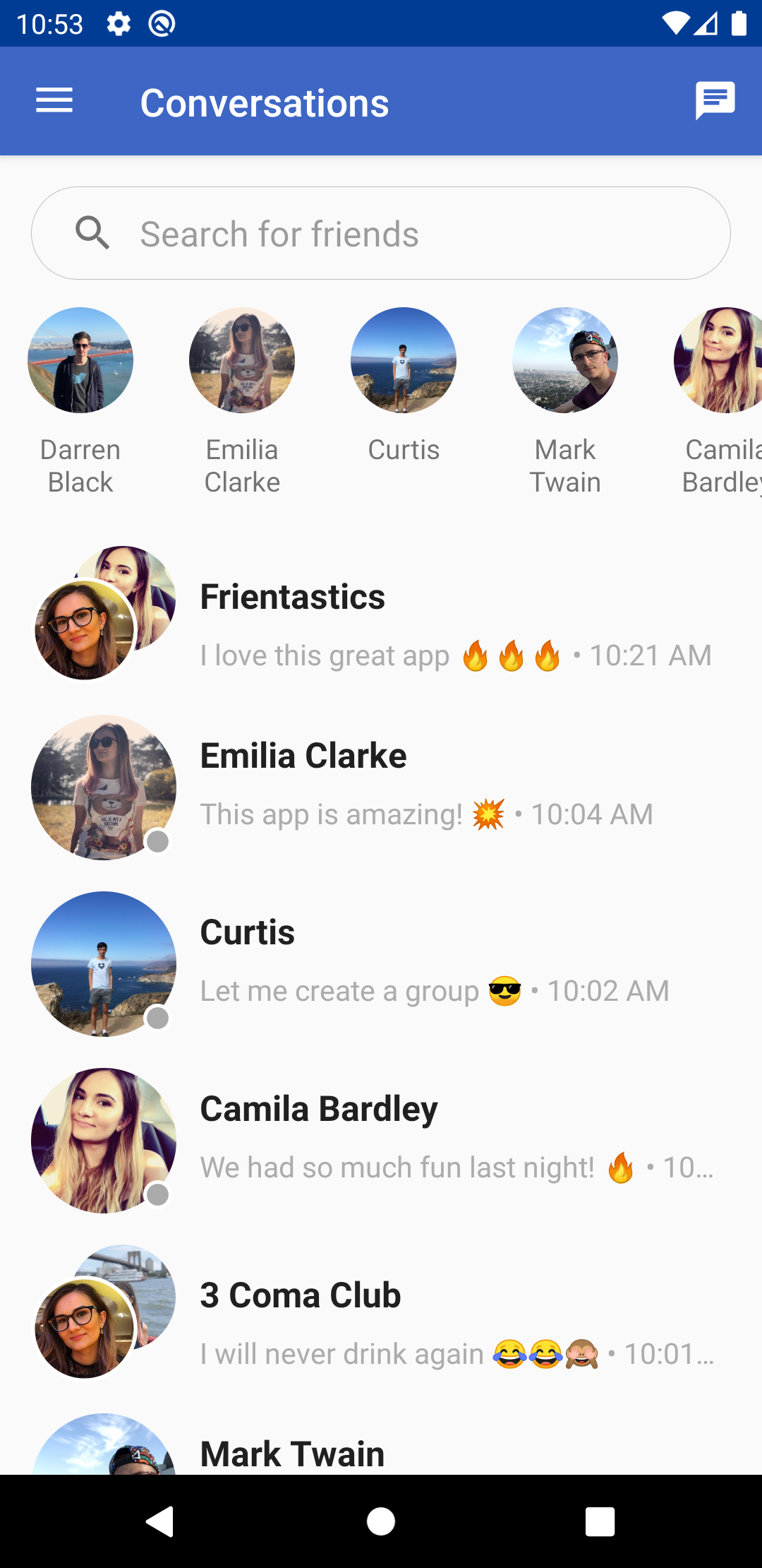 Android Chat App Template in Kotlin with Firebase Backend | Download